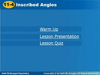 PPT - Inscribed Angles PowerPoint Presentation, free download - ID:8660288