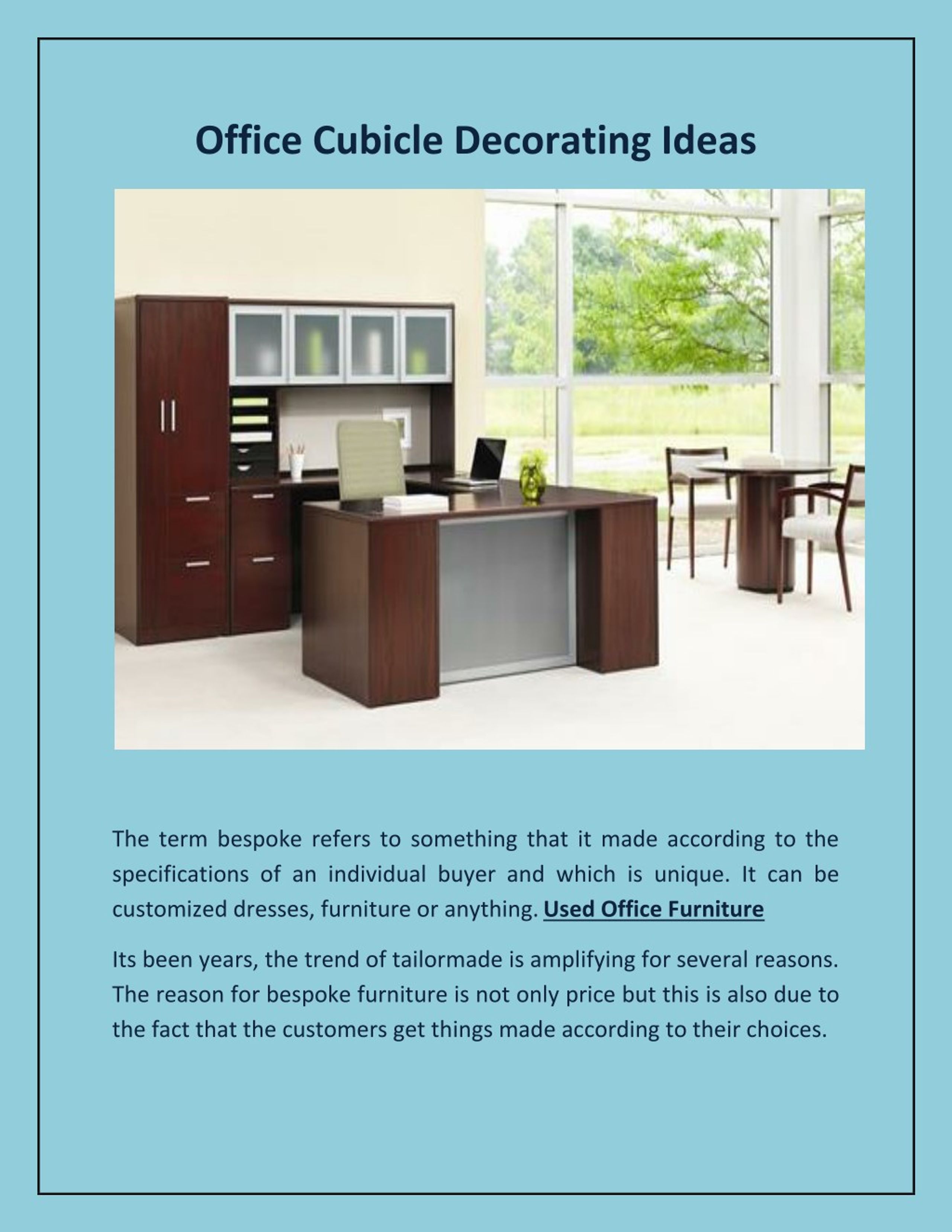 PPT - Office Cubicle Decorating Ideas PowerPoint Presentation, free ...
