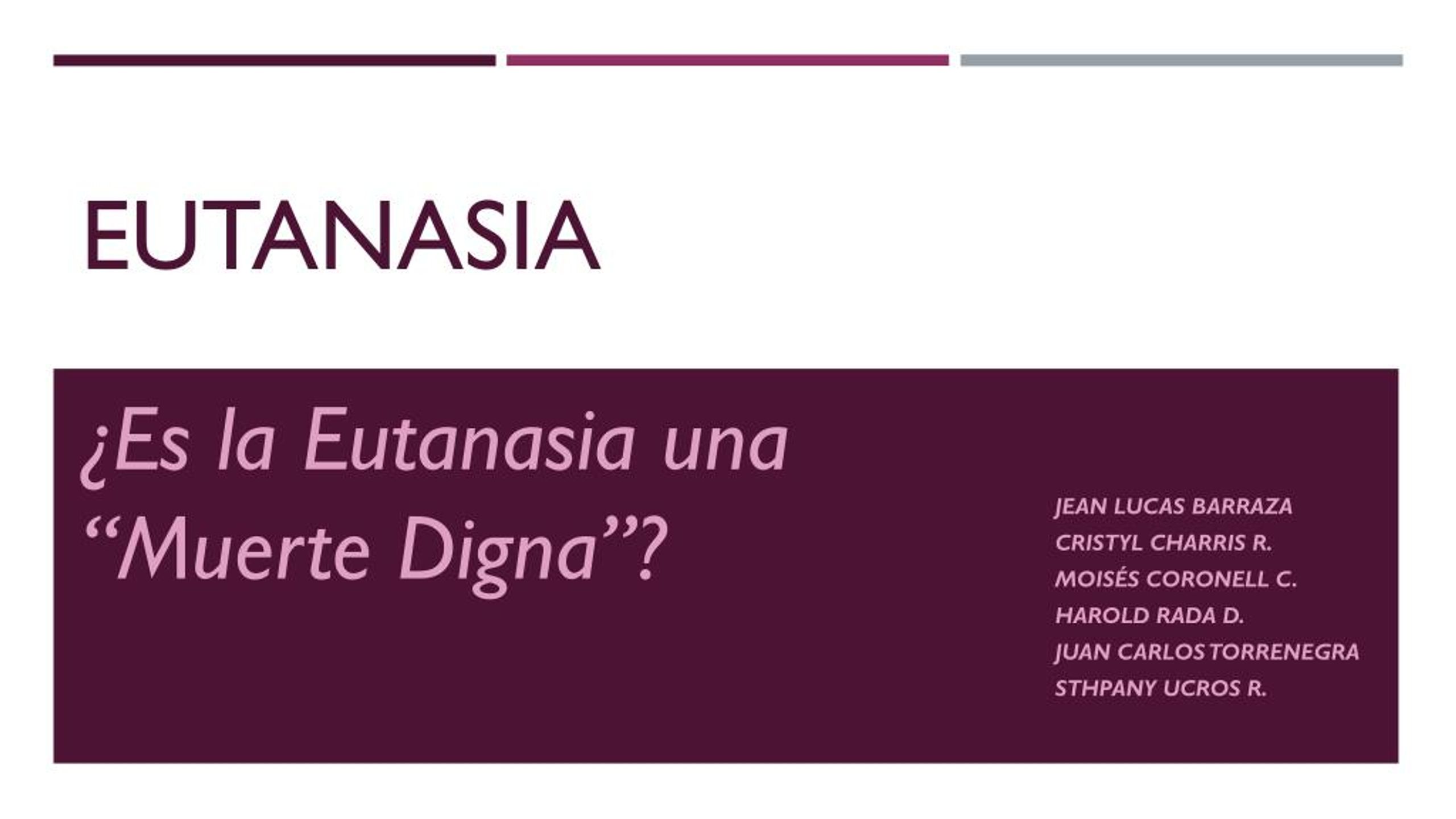 PPT - EUTANASIA PowerPoint Presentation, free download - ID:7650697