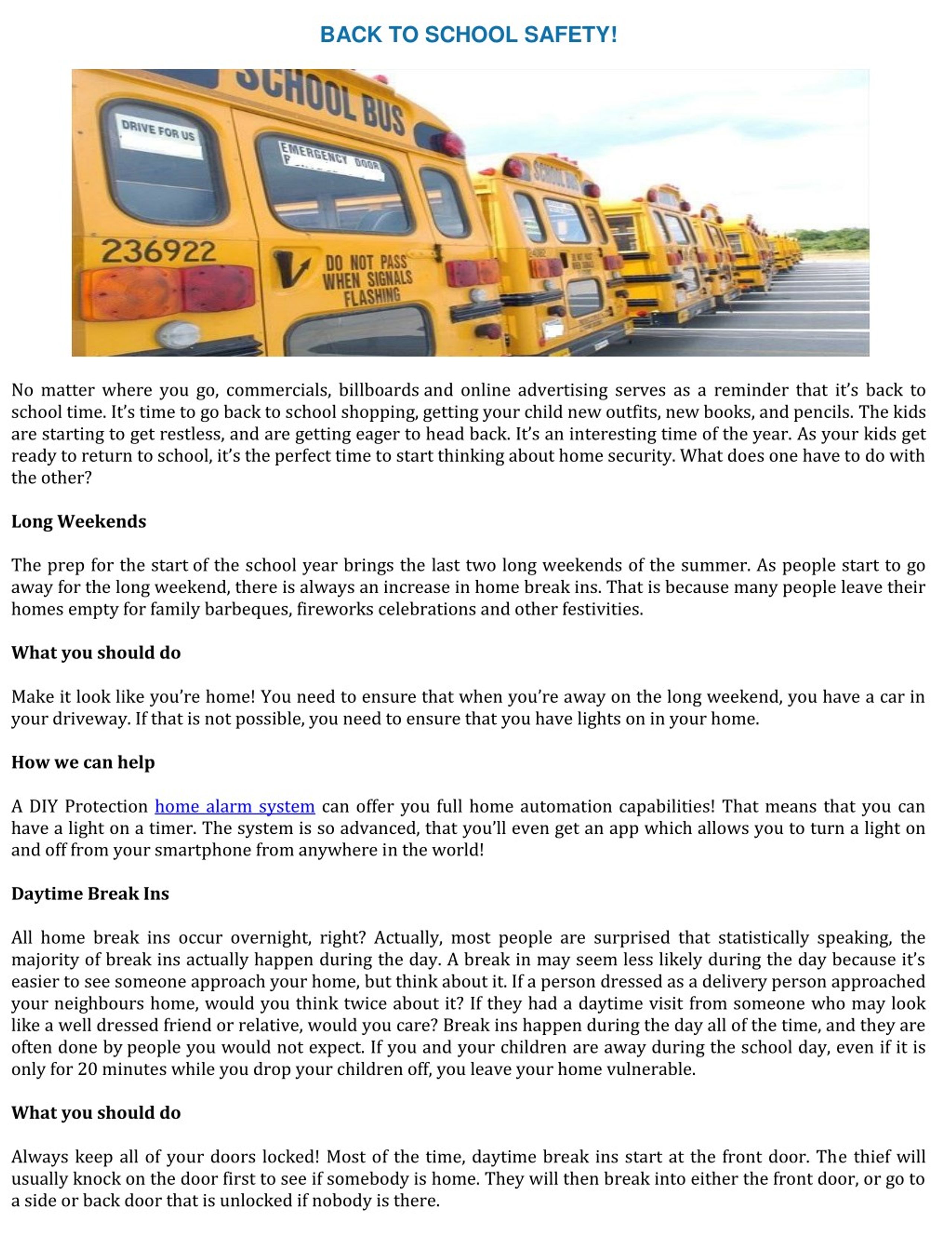 PPT - Back to School Safety! PowerPoint Presentation, free download ...