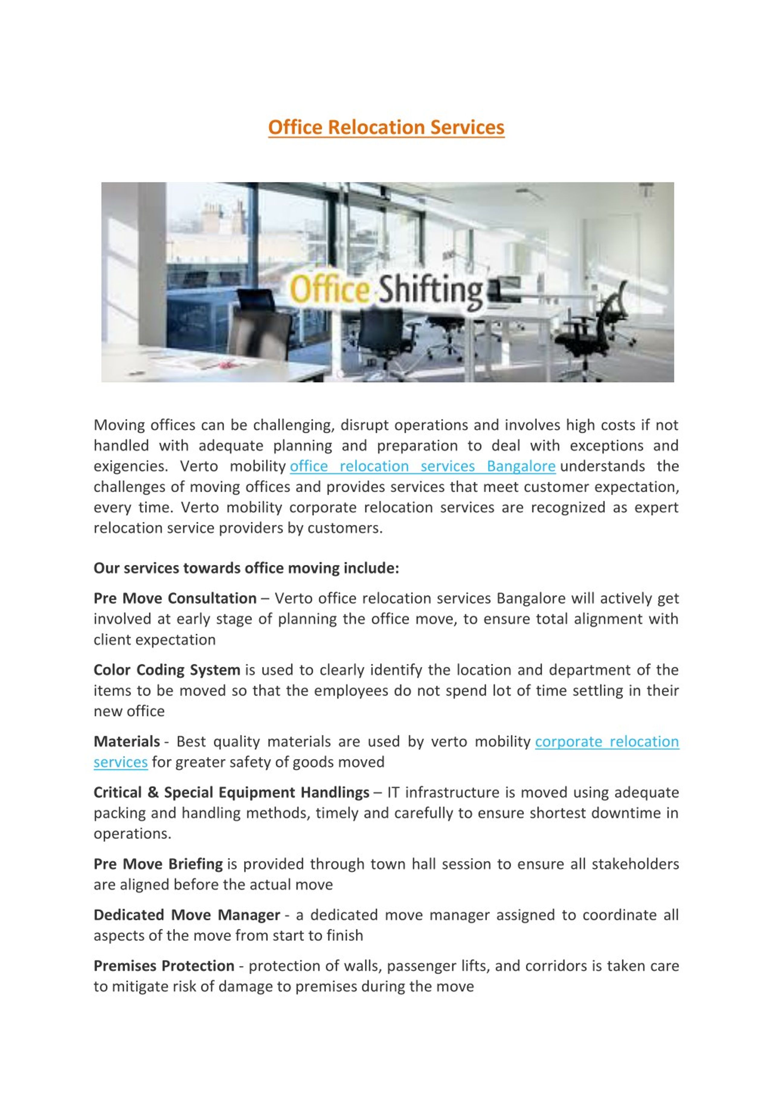 PPT - Office Relocation Services PowerPoint Presentation, free download - ID:7653499