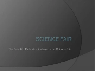 PPT - Example of Science Fair Report PowerPoint Presentation, free ...