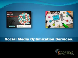 PPT - Social Media Optimization services PowerPoint Presentation, free download - ID:7592819