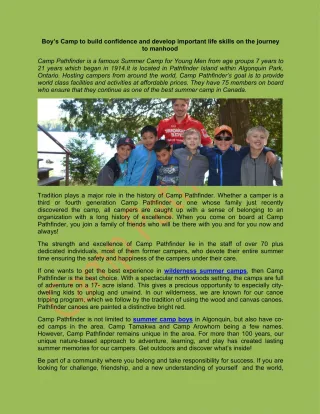 PPT - summer camps in nj PowerPoint Presentation, free download - ID ...