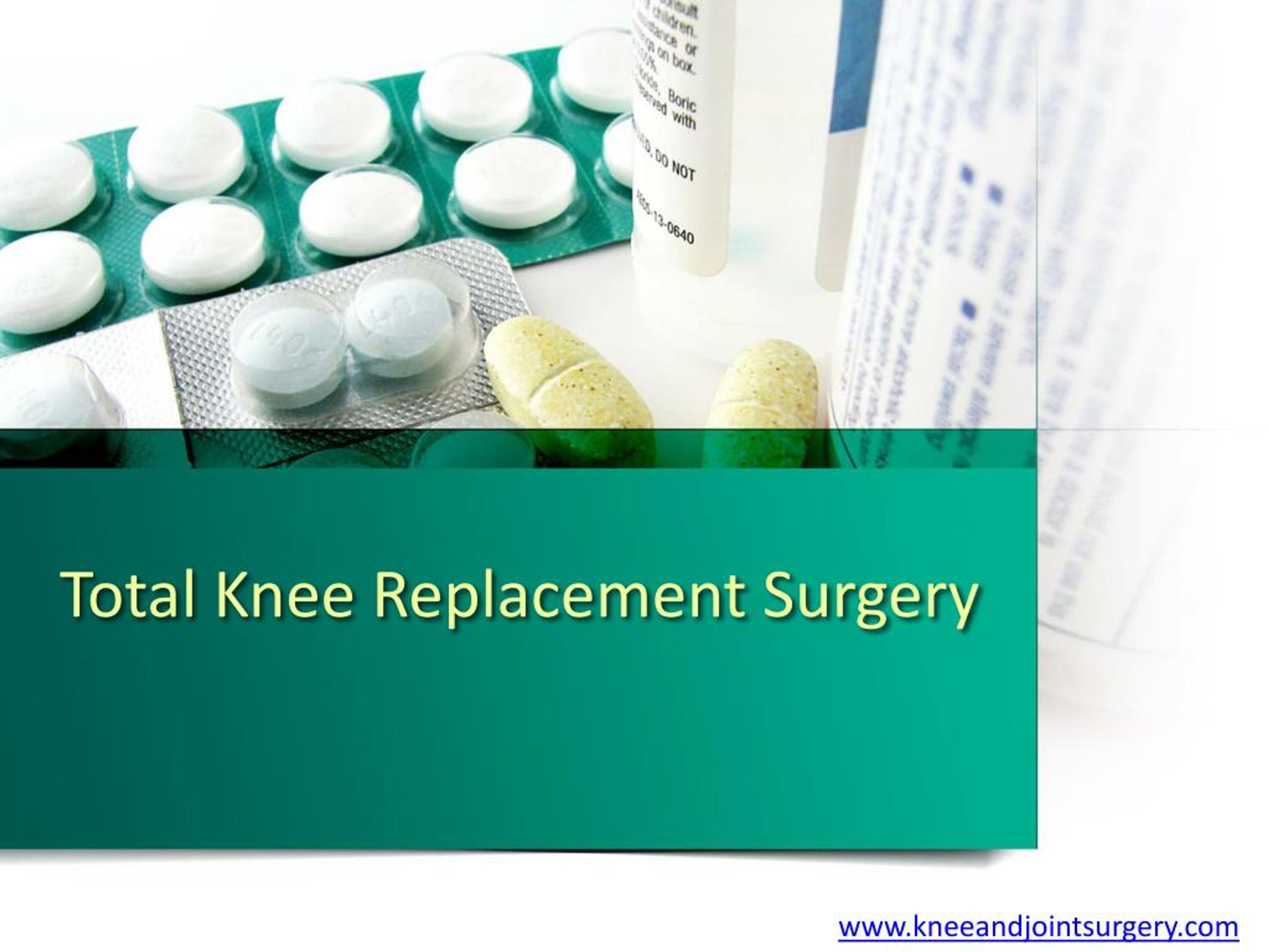 PPT - PPT on Total knee Replacement Surgery PowerPoint Presentation ...