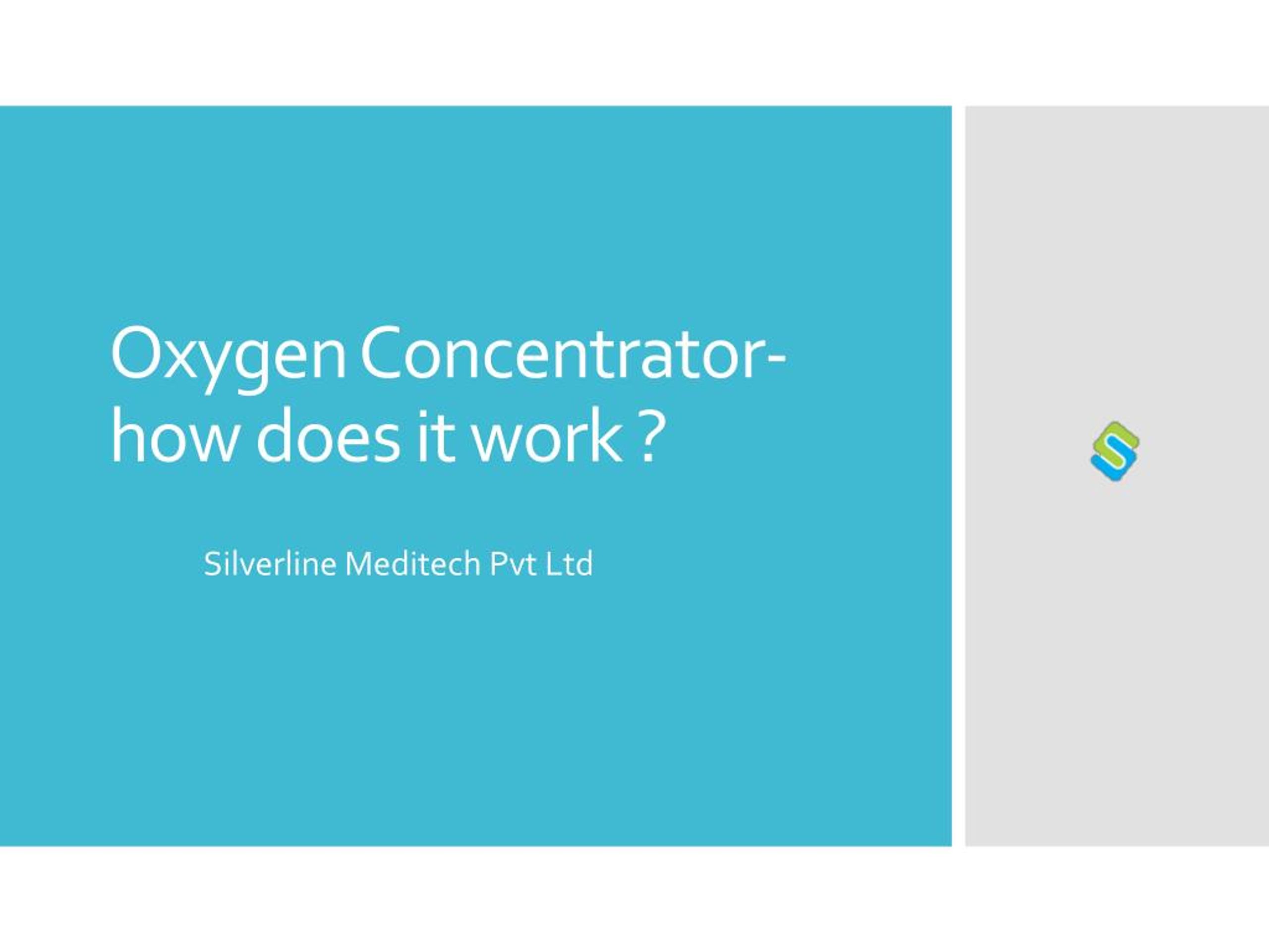 PPT - Oxygen Concentrator- How Does It Work PowerPoint Presentation ...