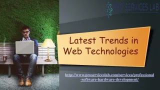 PPT - LATEST TRENDS IN WEB TECHNOLOGY IN 2022 PowerPoint Presentation ...