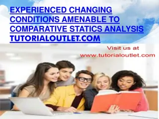 PPT - Comparative Statics Analysis PowerPoint Presentation, free ...