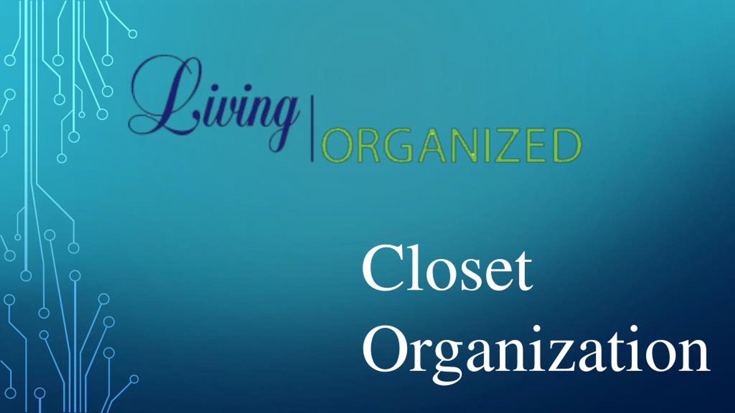 PPT - closet organization PowerPoint Presentation, free download - ID ...
