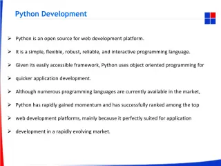 PPT - Python and Web Development PowerPoint Presentation, free download ...