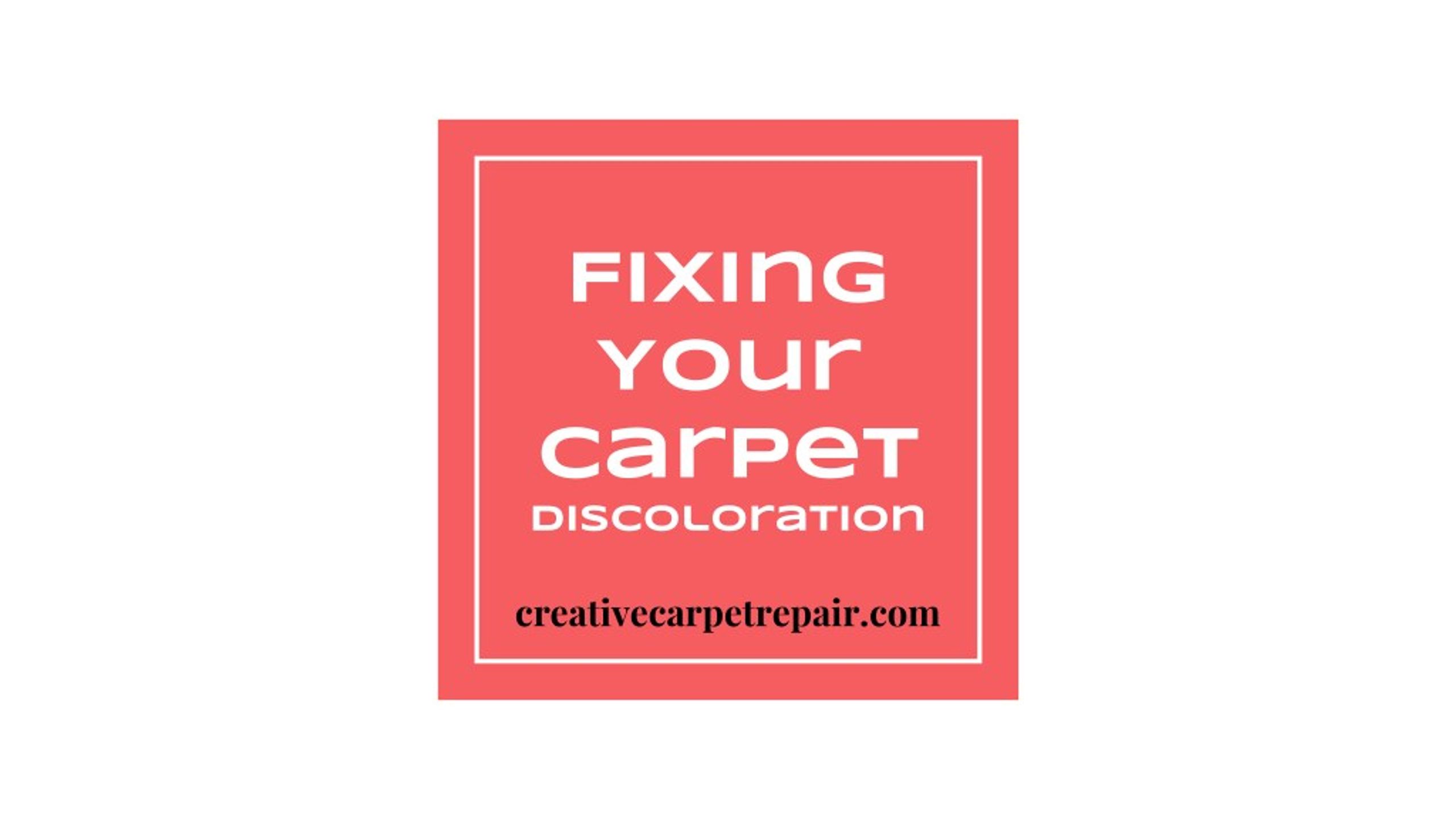 PPT - How to fix discoloration on carpets PowerPoint Presentation, free ...