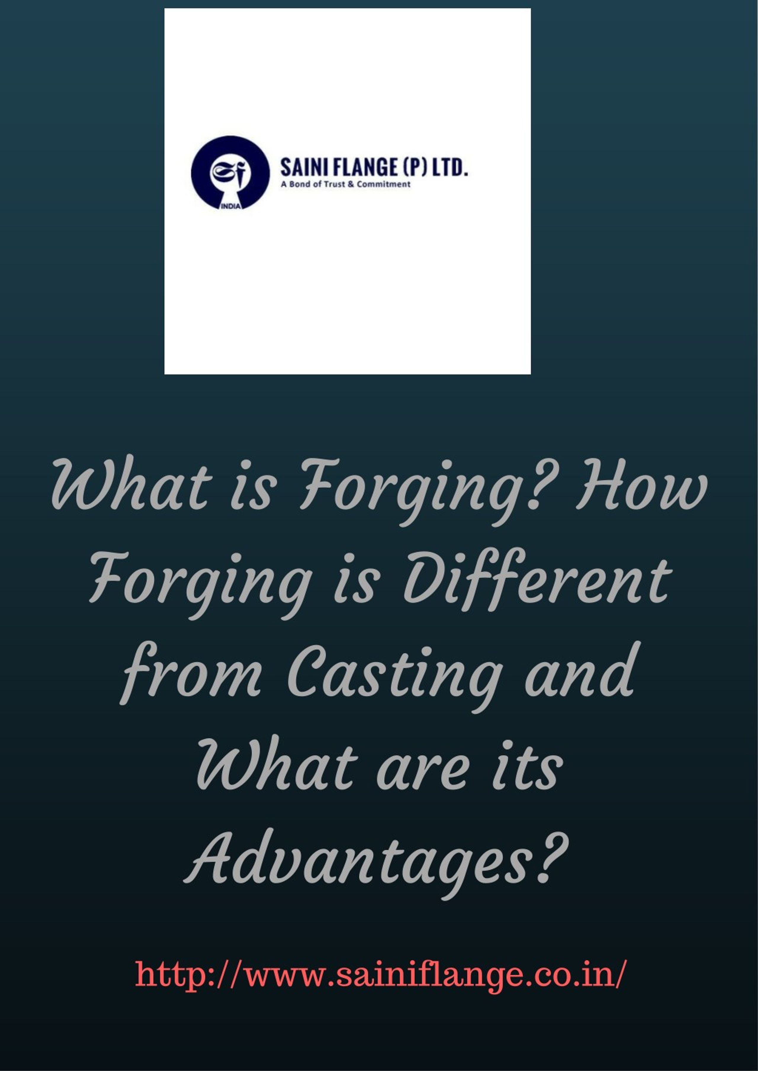 PPT - Difference Between Casting and Forging PowerPoint Presentation ...