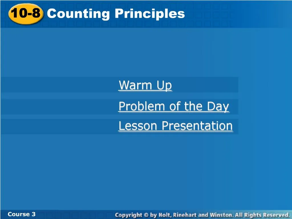 PPT - Warm Up PowerPoint Presentation, free download - ID:771320