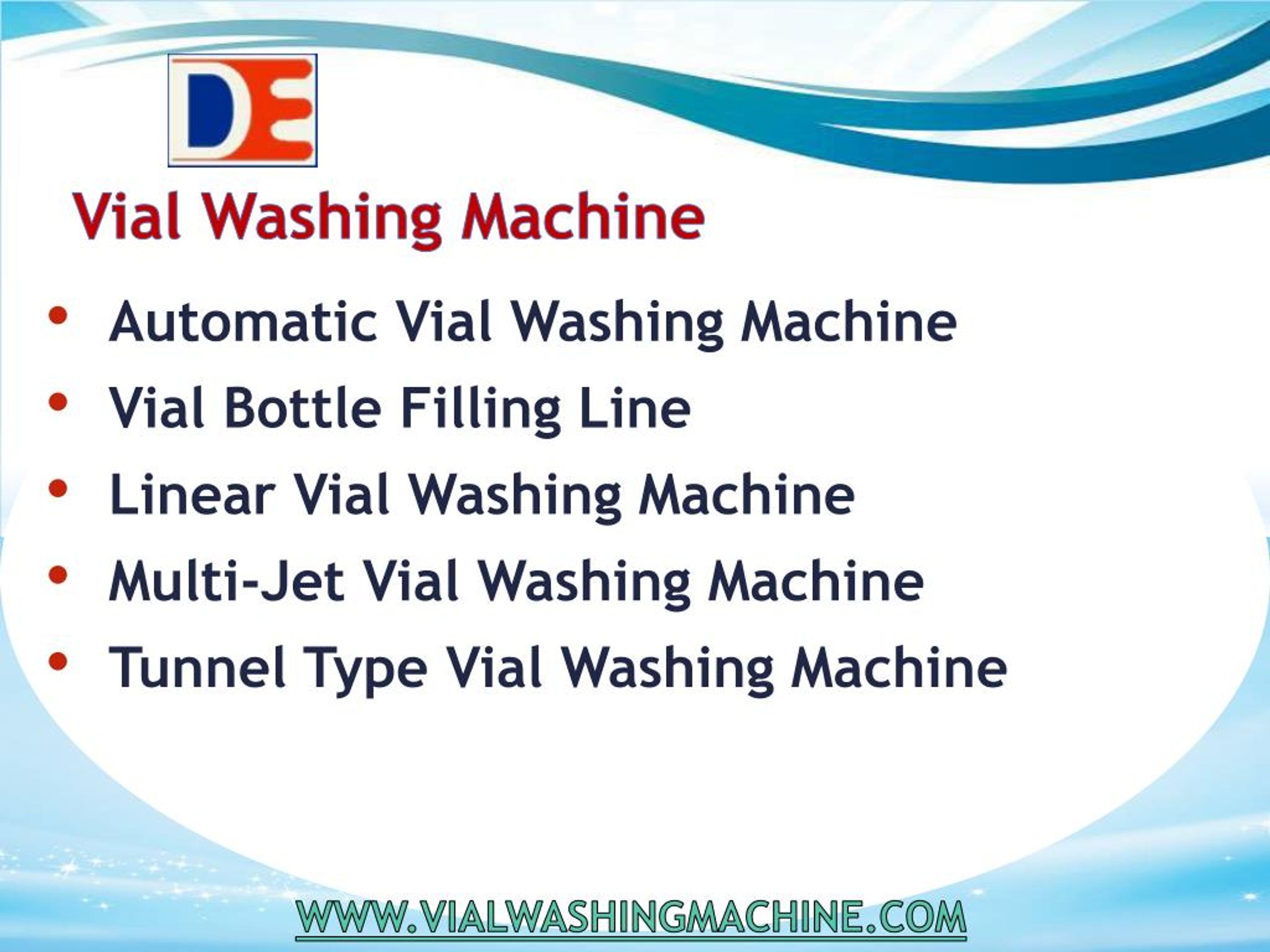PPT - Vial Washing Machine Solution For Pharmaceutical PowerPoint ...