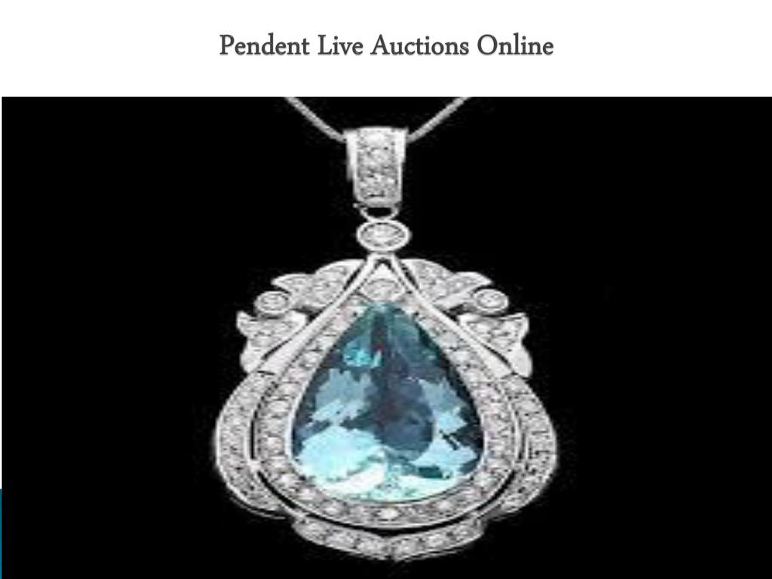 PPT - Pendent Live Auctions Online PowerPoint Presentation, free ...