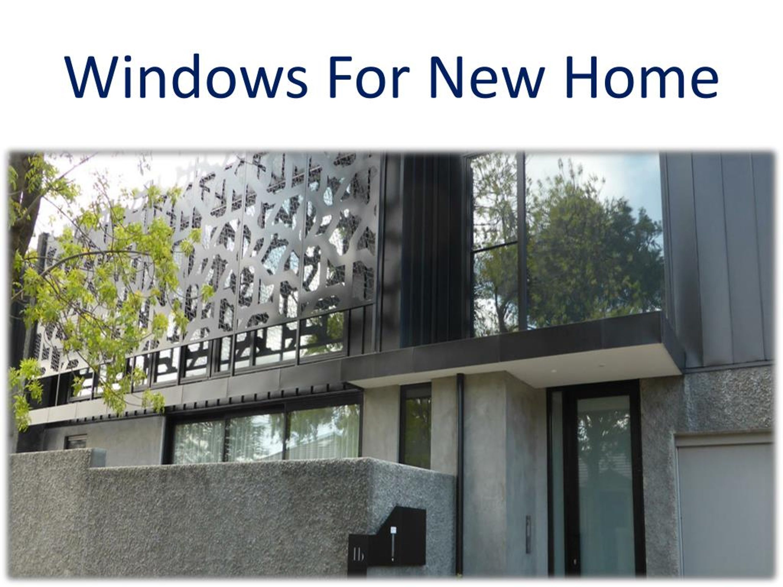 PPT - Windows For New Home PowerPoint Presentation, free download - ID ...