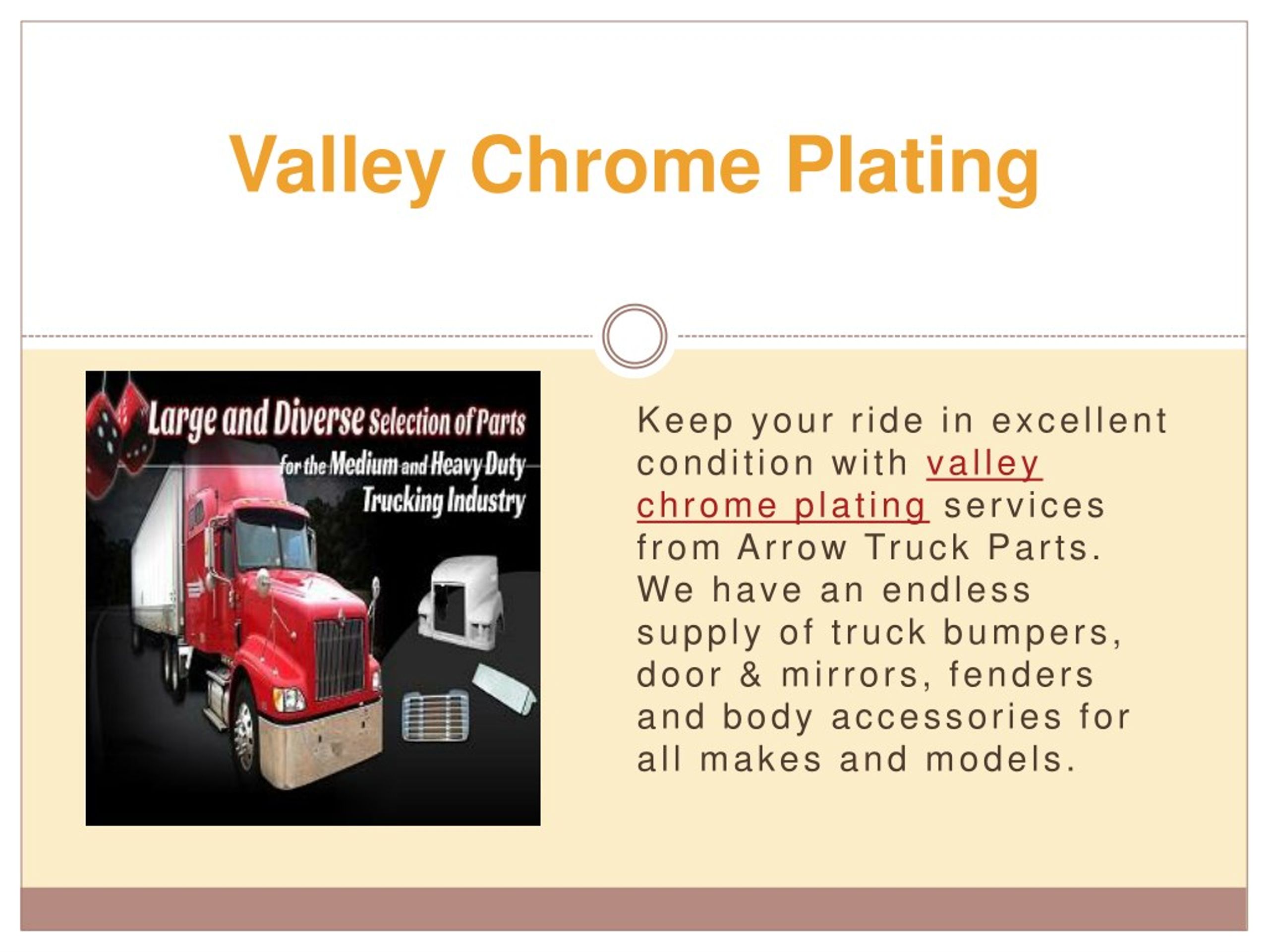 PPT - Valley Chrome Plating PowerPoint Presentation, free download - ID ...