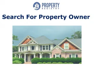 PPT - Signs To Look For During Property Search Canada PowerPoint ...