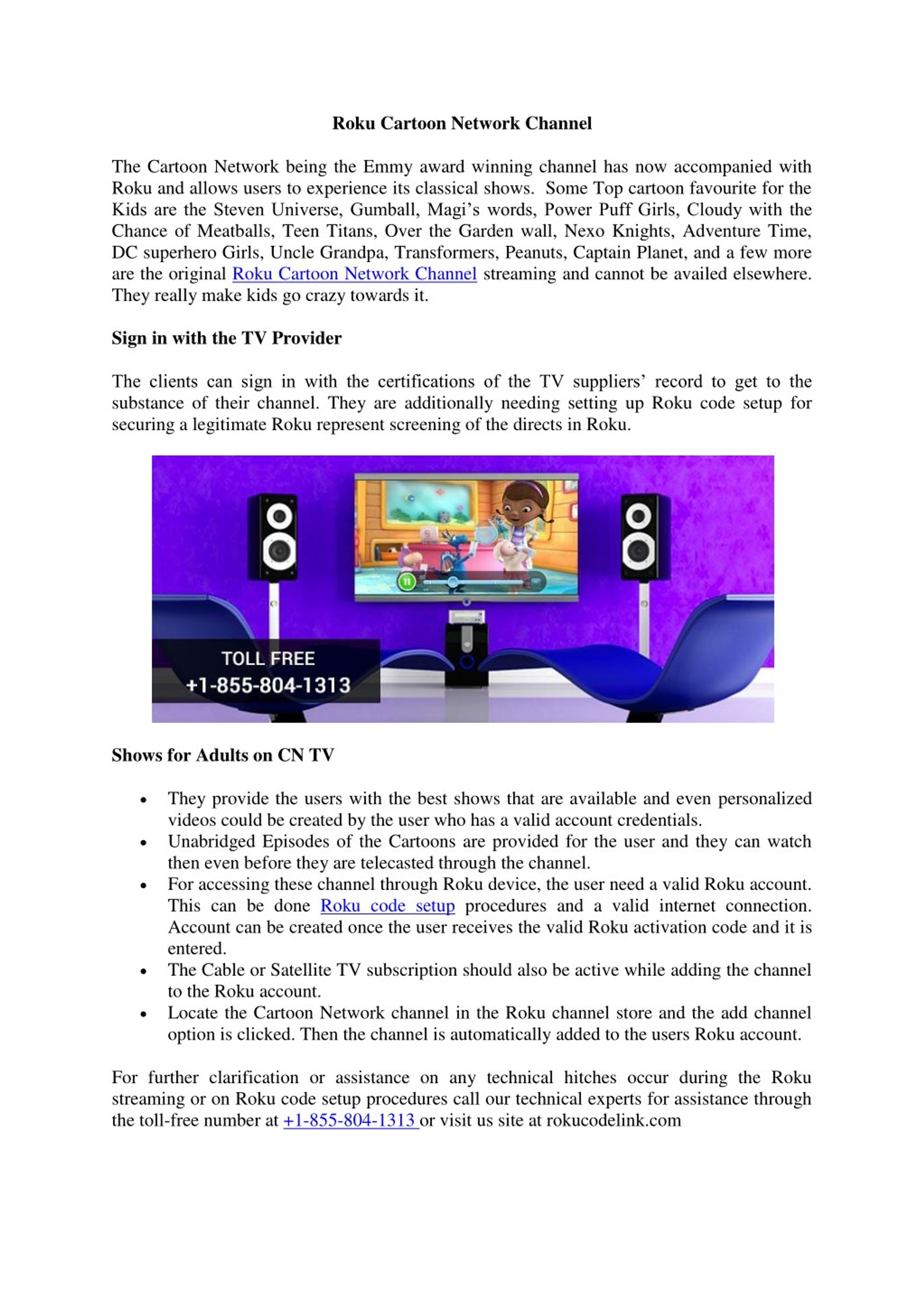 PPT - Roku Cartoon Network Channel PowerPoint Presentation, free ...