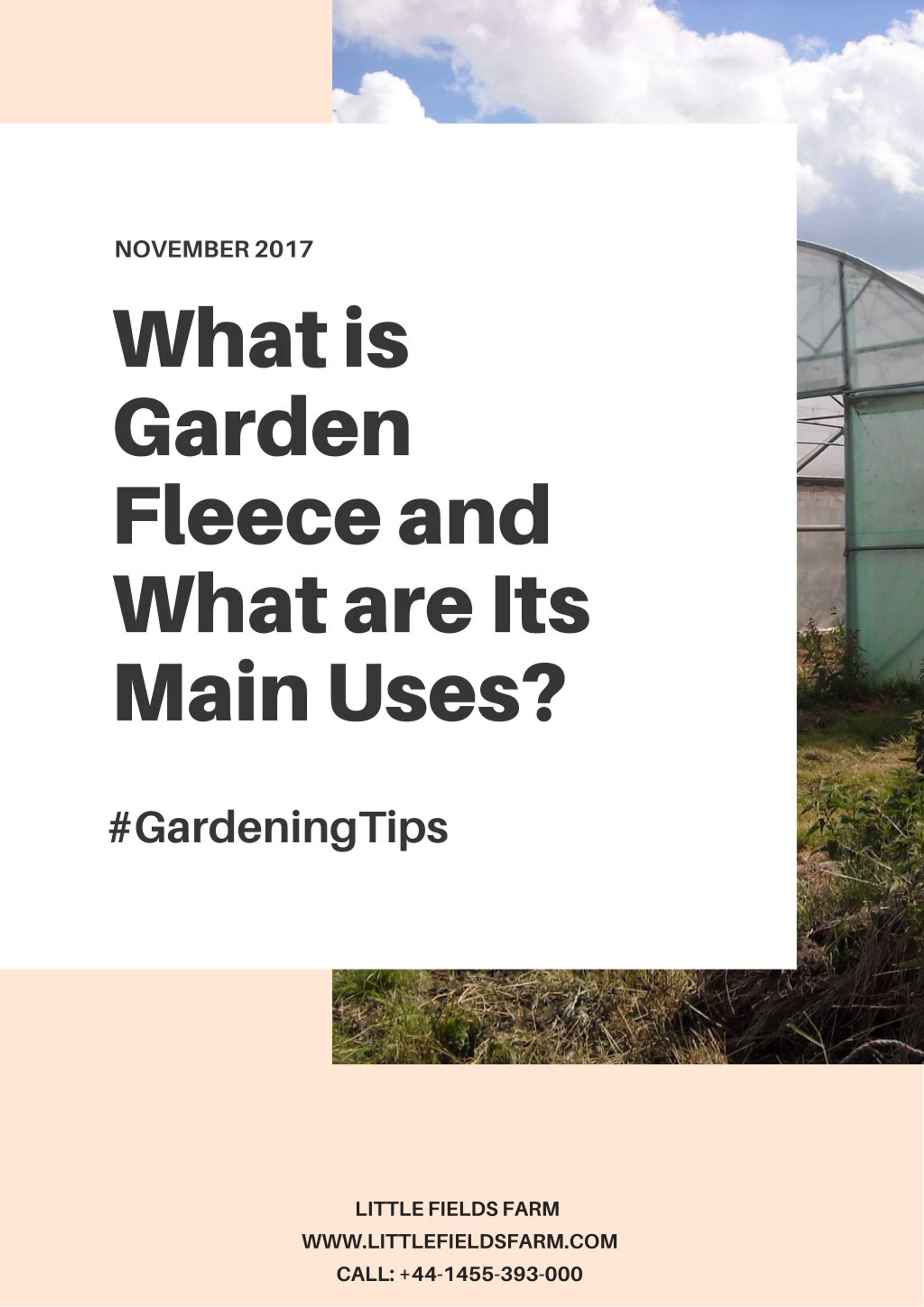 PPT - What is Garden Fleece and What are Its Main Uses? PowerPoint ...