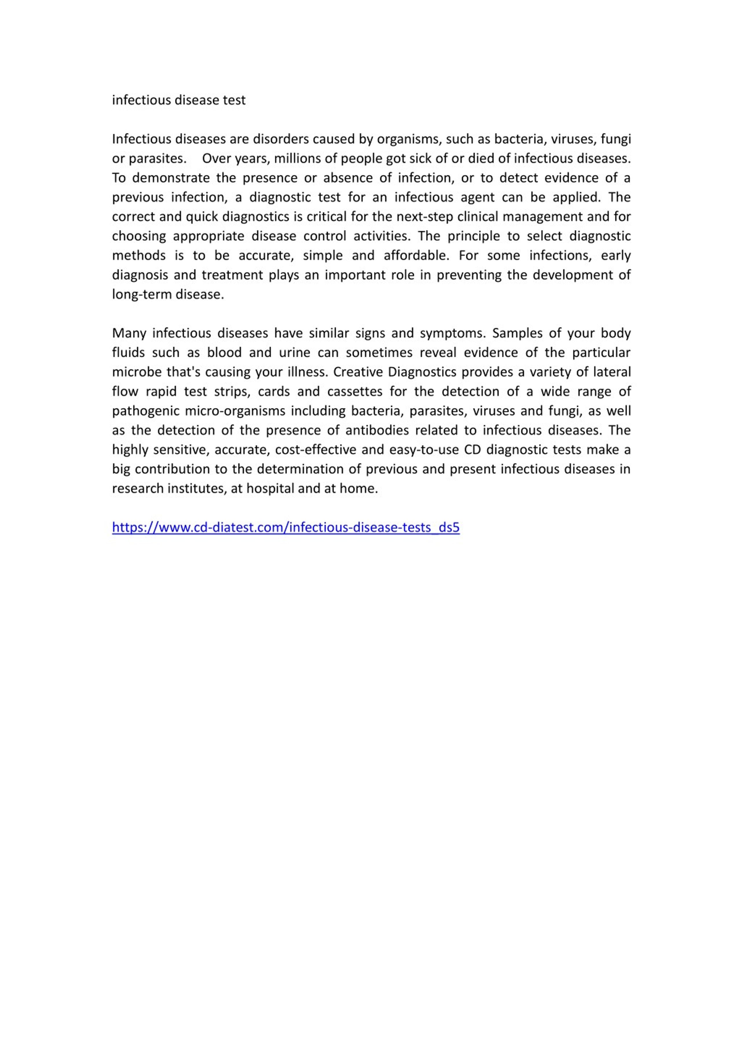 PPT - infectious disease test PowerPoint Presentation, free download ...