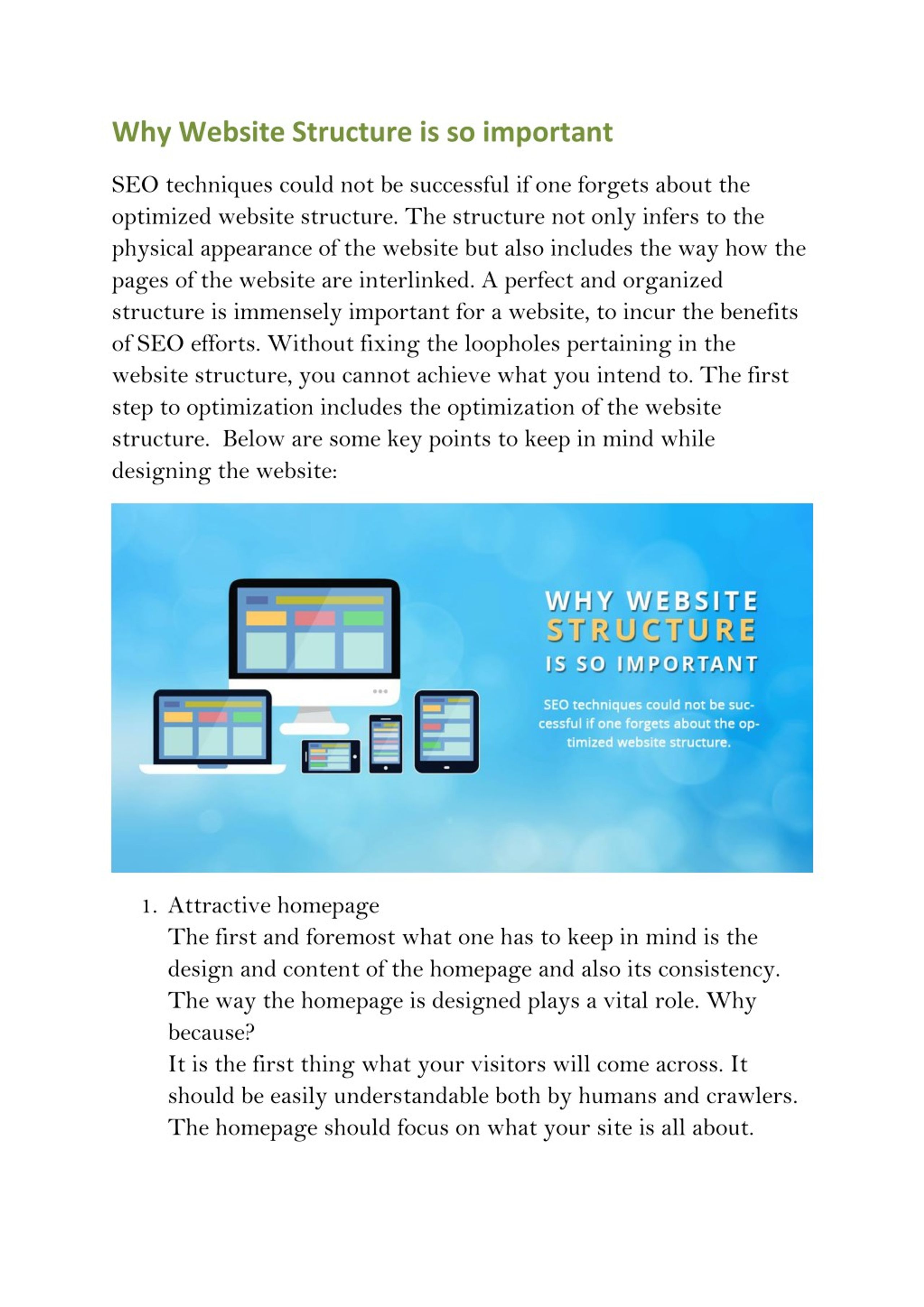PPT - Why Website Structure is so important PowerPoint Presentation ...