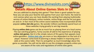 PPT - Details of Online games Manmeet Singh Grover PowerPoint ...