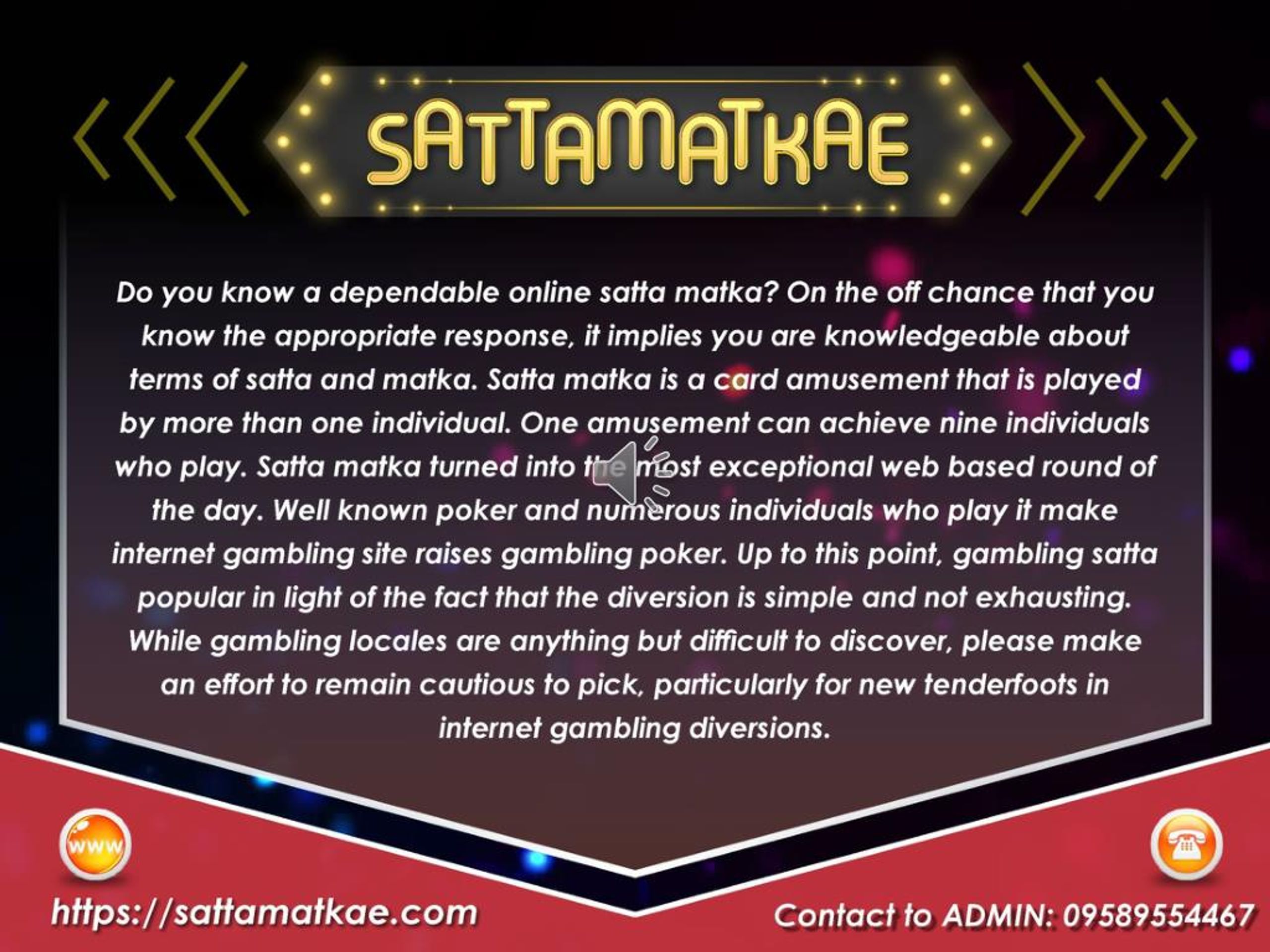 PPT - Dpboss, Vali Matka, Satta Matka Guessing, Kalyan Chart ...