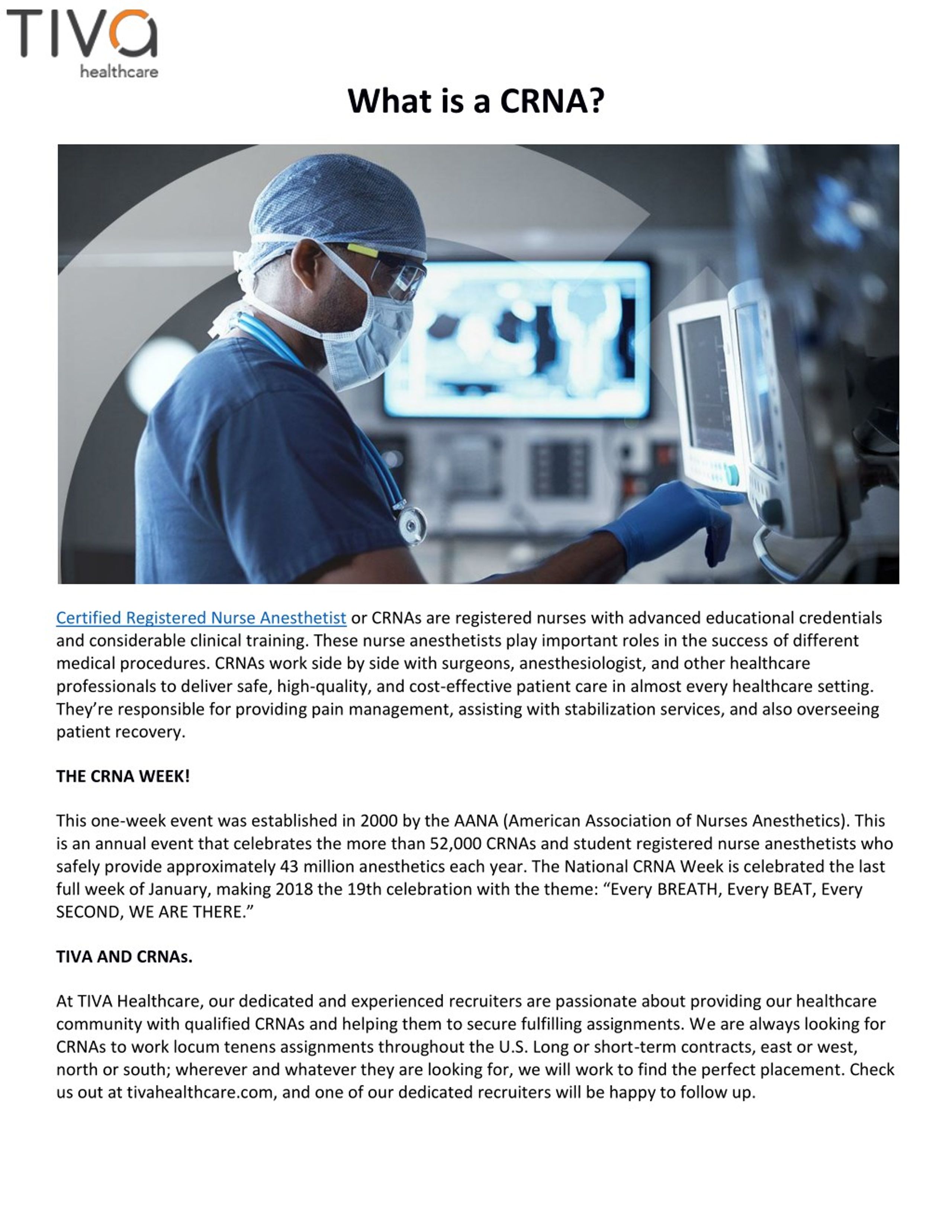PPT - What is a CRNA? PowerPoint Presentation, free download - ID:7781651