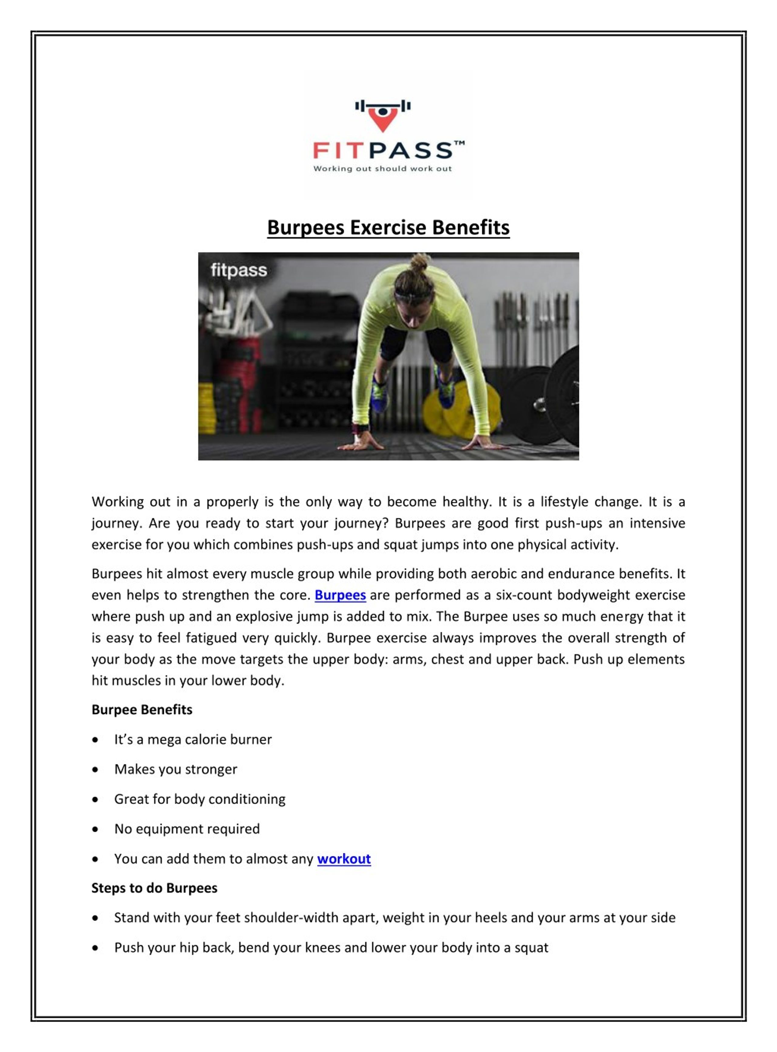 PPT - Burpees Exercise Benefits PowerPoint Presentation, free download ...