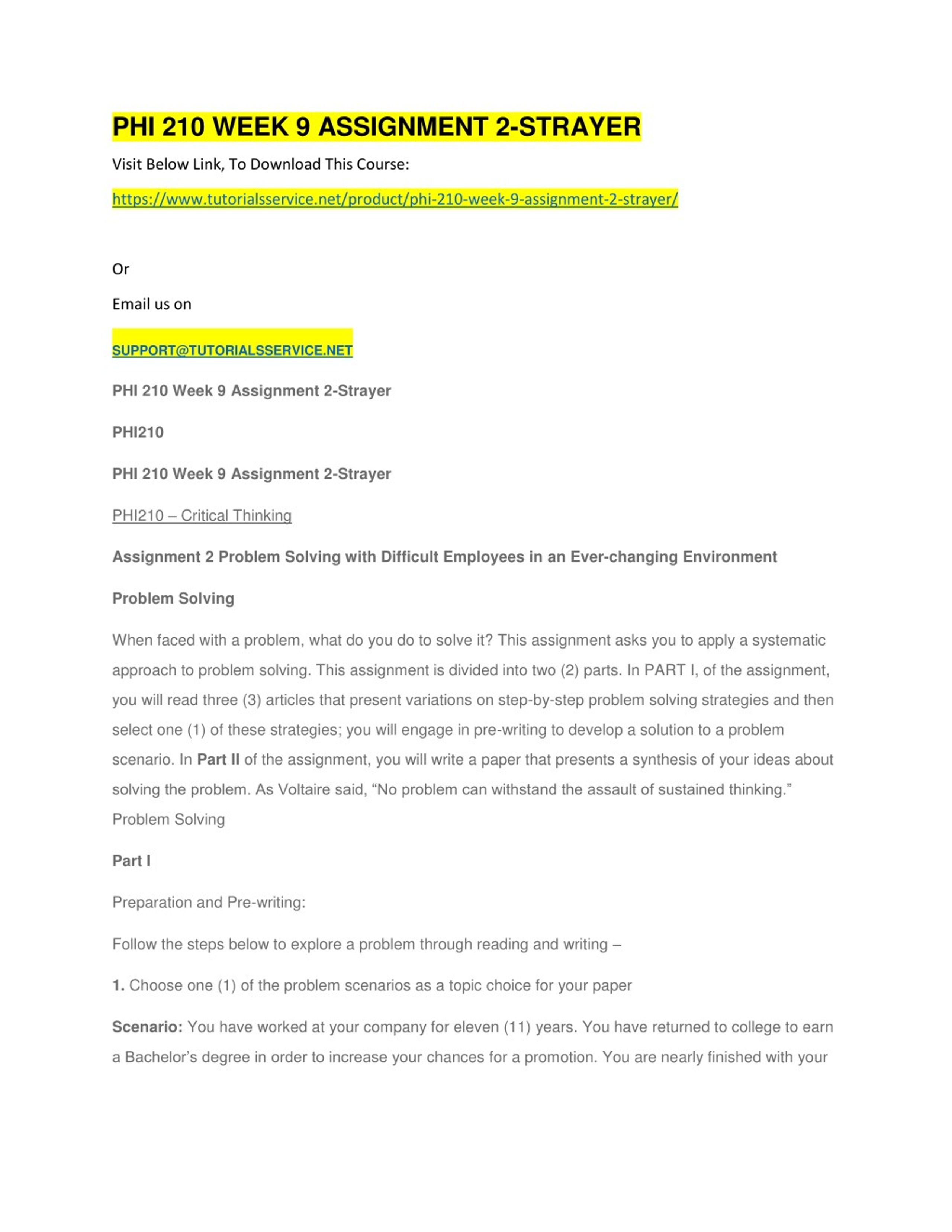 PPT - PHI 210 WEEK 9 ASSIGNMENT 2-STRAYER PowerPoint Presentation, free ...