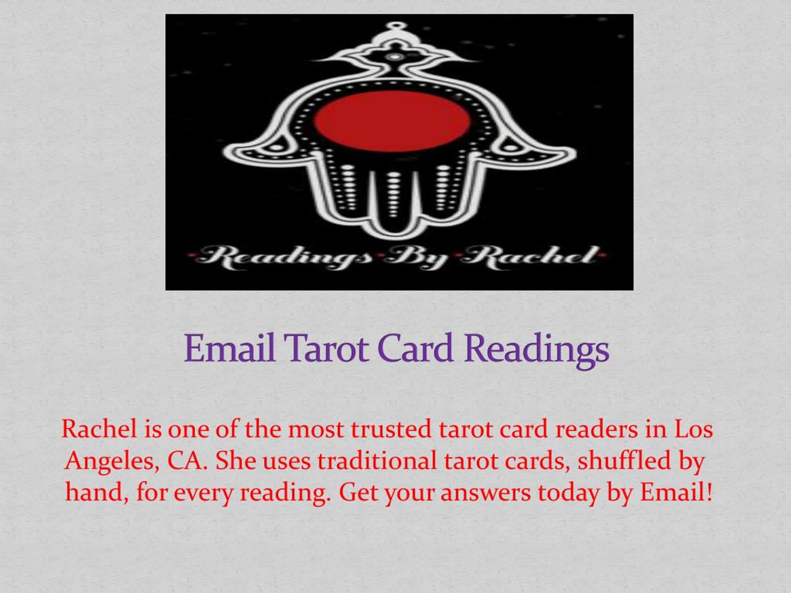 PPT - Email Tarot Card Readings PowerPoint Presentation, free download ...