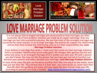 PPT - Astrology For Love Marriage Solution PowerPoint Presentation ...