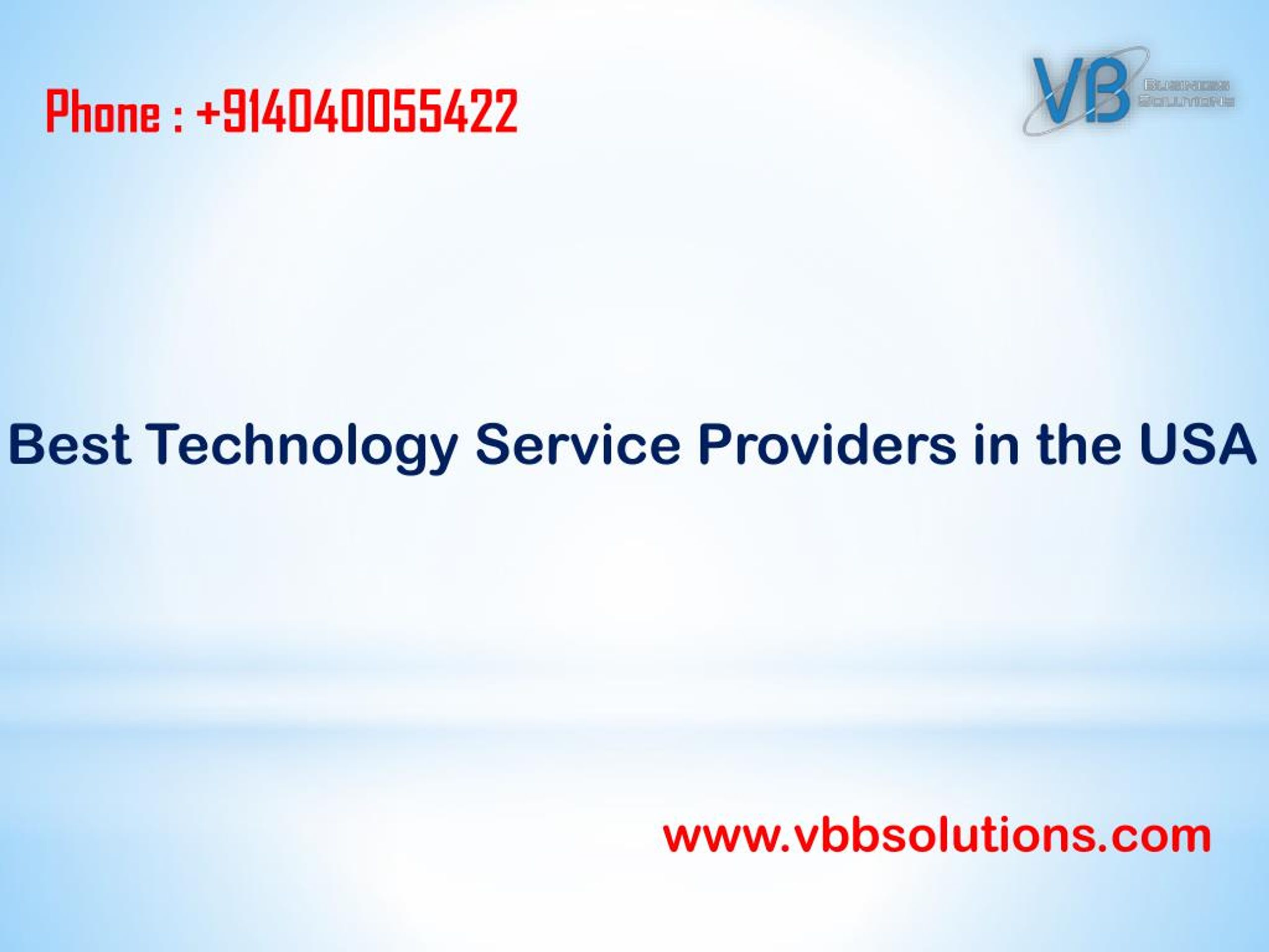 PPT - Best Technology Service Providers in the USA PowerPoint ...