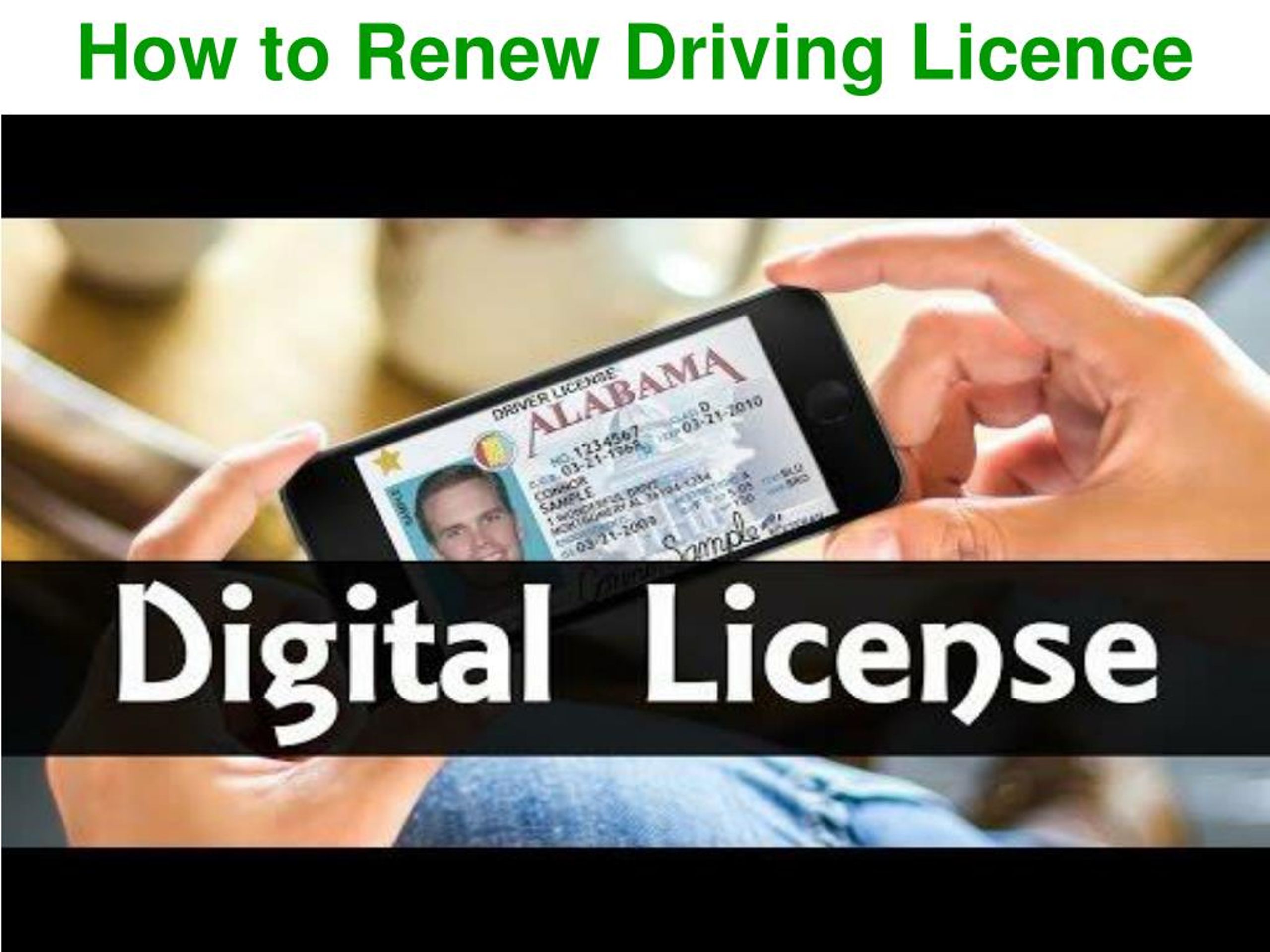 PPT - Digital Driving Licence PowerPoint Presentation, free download ...