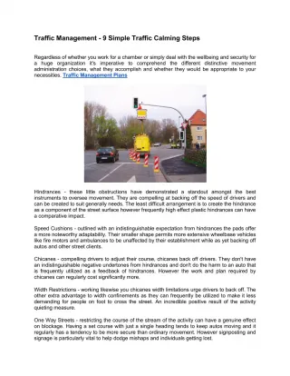 PPT - Traffic Calming PowerPoint Presentation, free download - ID:710901