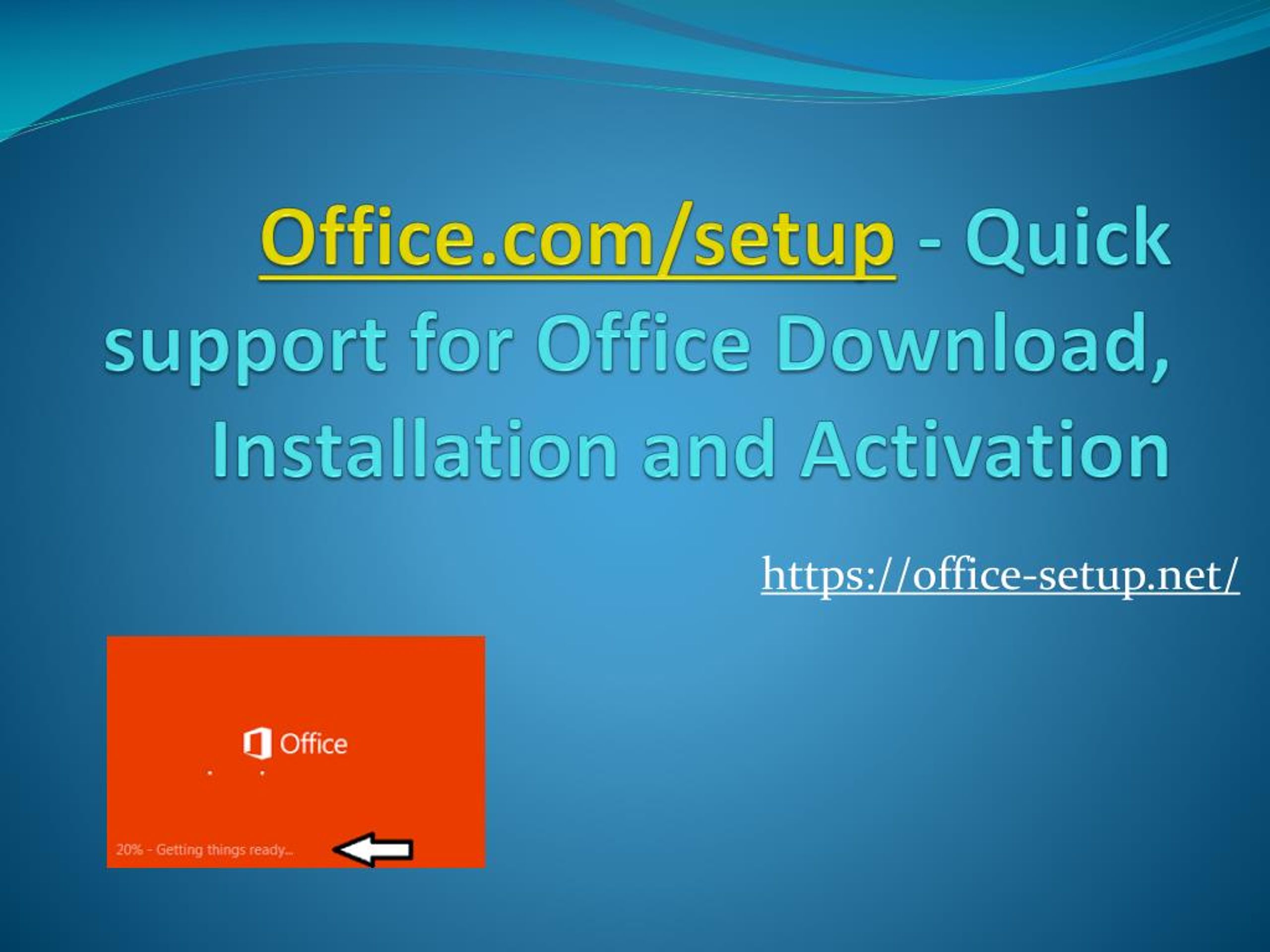 PPT - How to activate office setup, office setup installation ...