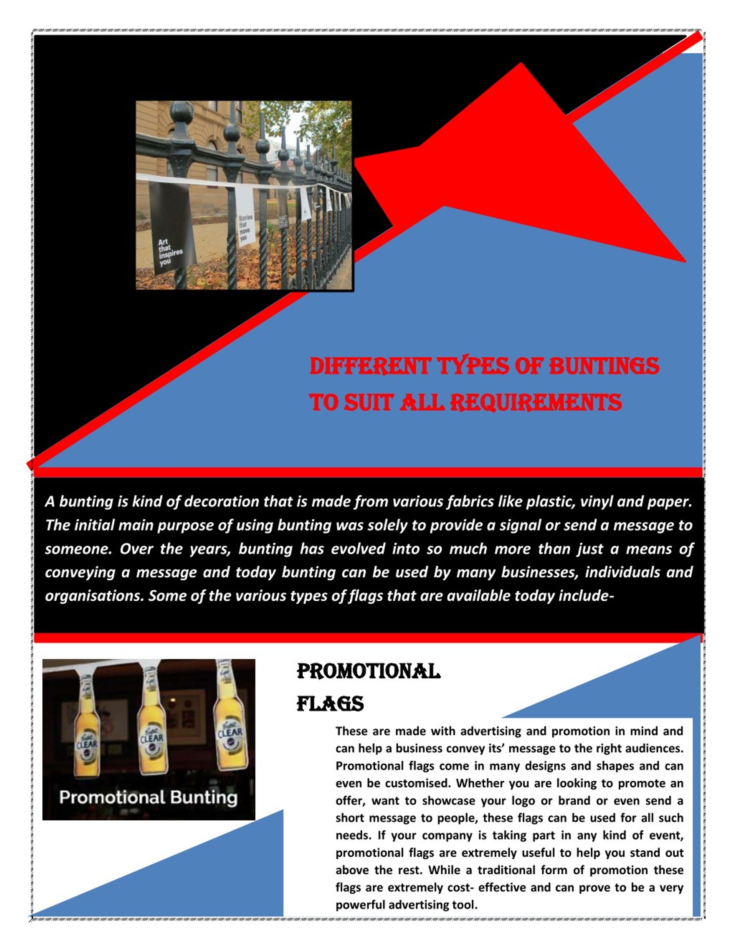 PPT - Different Types Of Buntings To Suit All Requirements PowerPoint ...