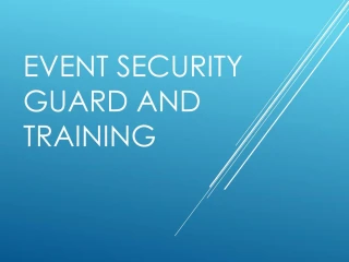 PPT - Basic Security Guard Training PowerPoint Presentation, free ...