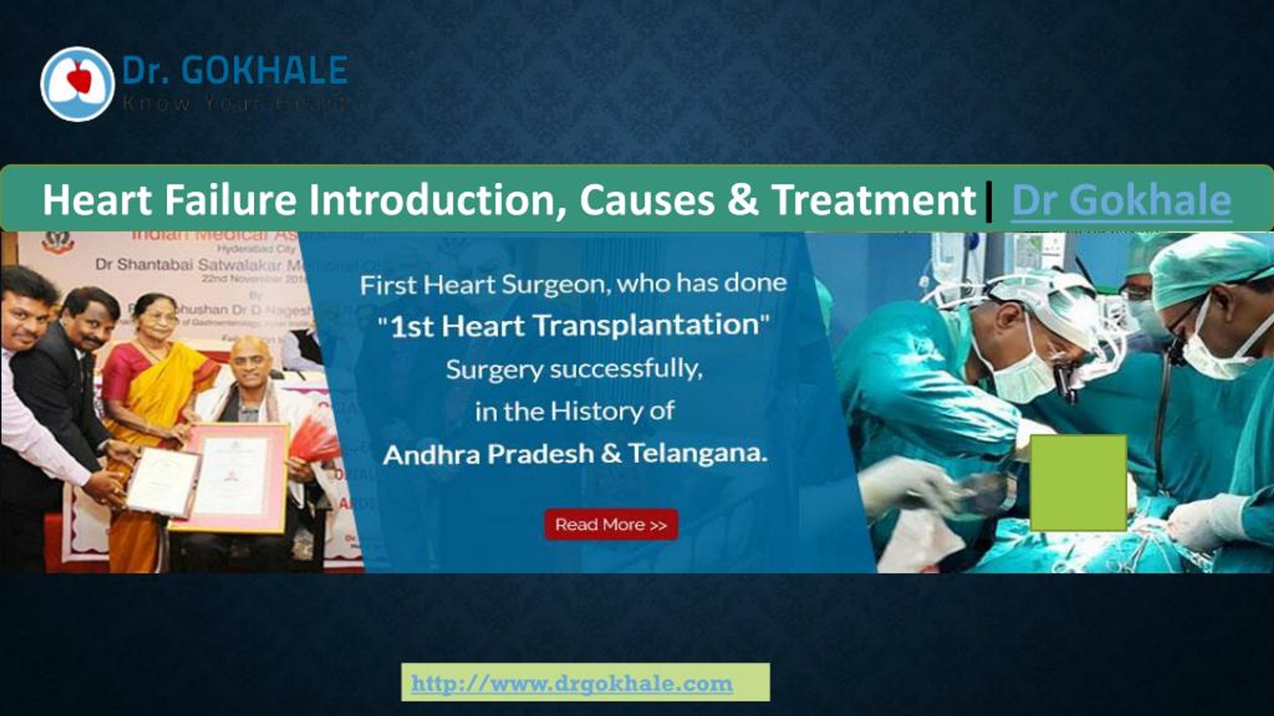PPT - Heart Failure Introduction, Causes and Treatment by Dr Gokhale ...