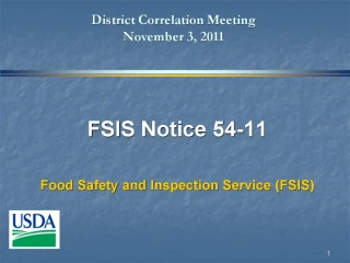 PPT - USDA-FSIS-OPPD PowerPoint Presentation, free download - ID:203885