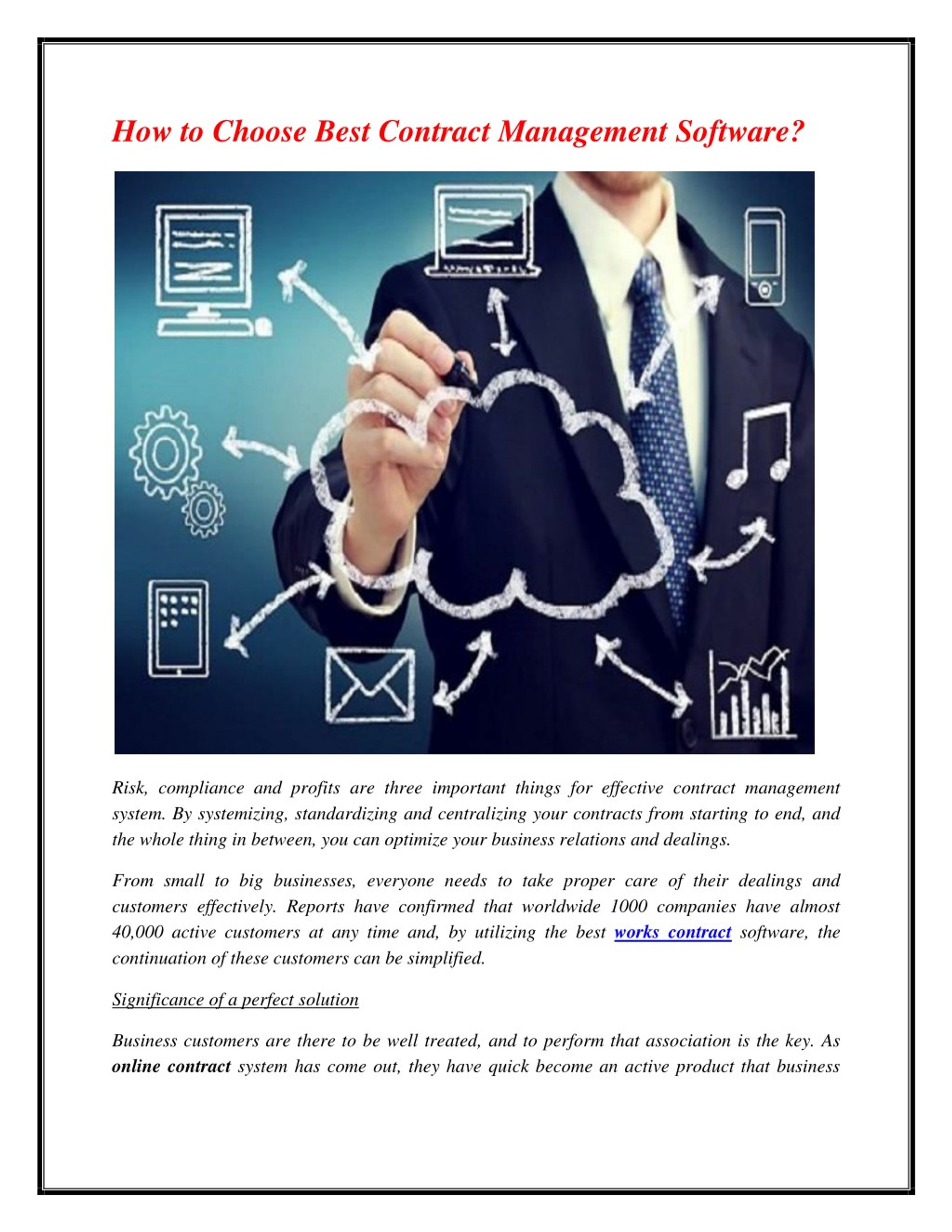 PPT - How to Choose Best Contract Management Software? PowerPoint ...
