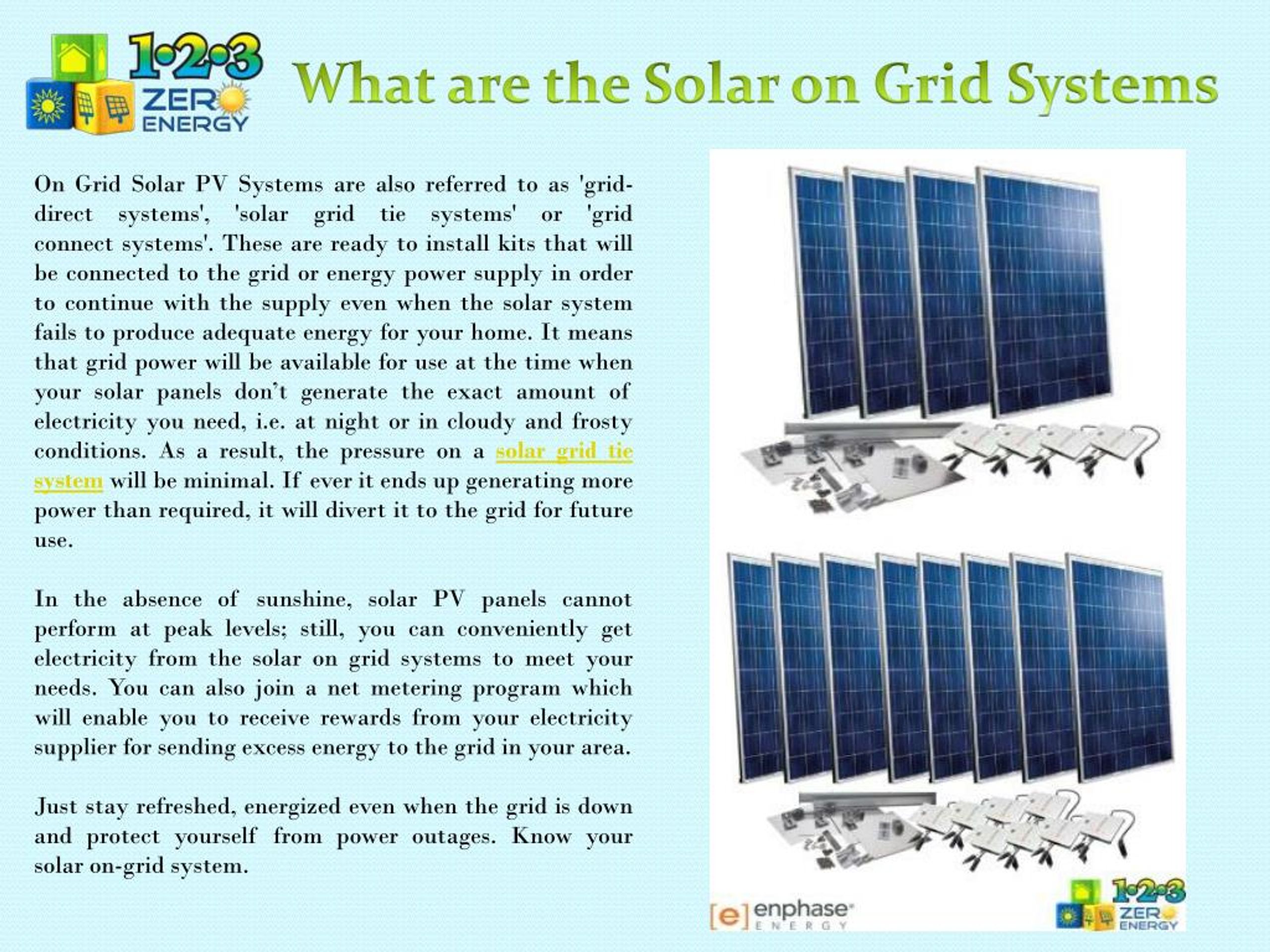 PPT - What are the Solar on Grid Systems PowerPoint Presentation, free ...