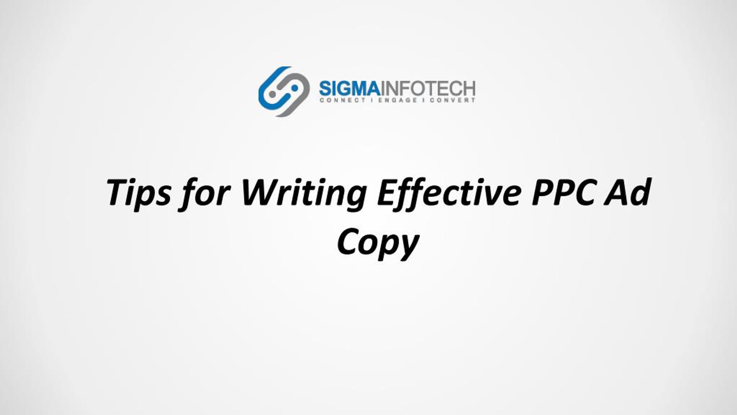PPT - Tips for Writing Effective PPC Ad Copy PowerPoint Presentation ...