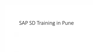 PPT - SAP SD OVERVIEW PowerPoint Presentation, free download - ID:4306558