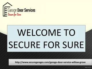 PPT - Garage Door Spring Repair Company PowerPoint Presentation, free ...