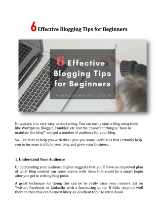 PPT - 9 Useful Blogging Tips for Entrepreneurs - Blogapalooza PowerPoint Presentation - ID:7652536