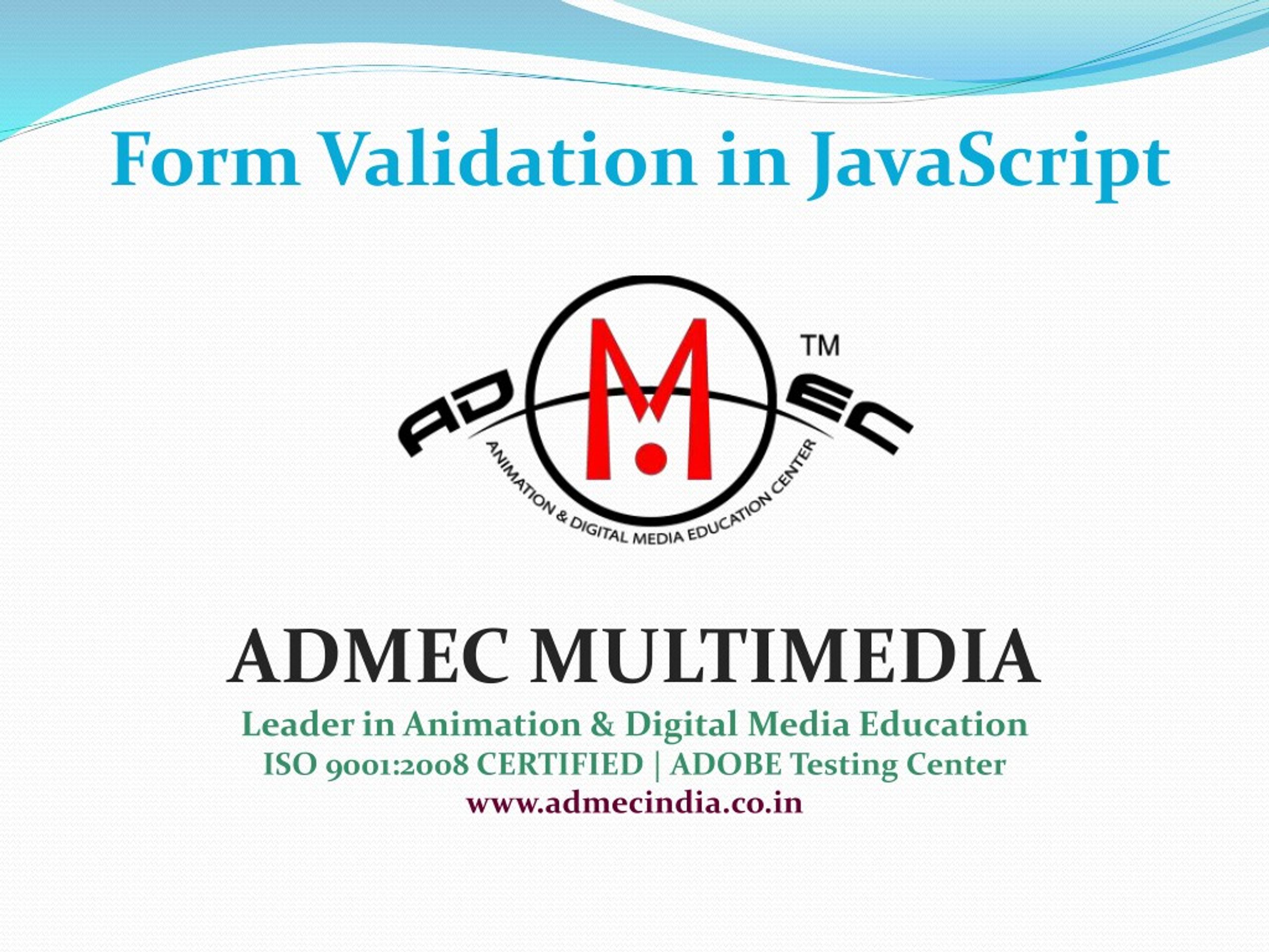 PPT - Form Validation in JavaScript PowerPoint Presentation, free ...