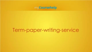 PPT - About Our Term Paper Writing Services PowerPoint Presentation ...