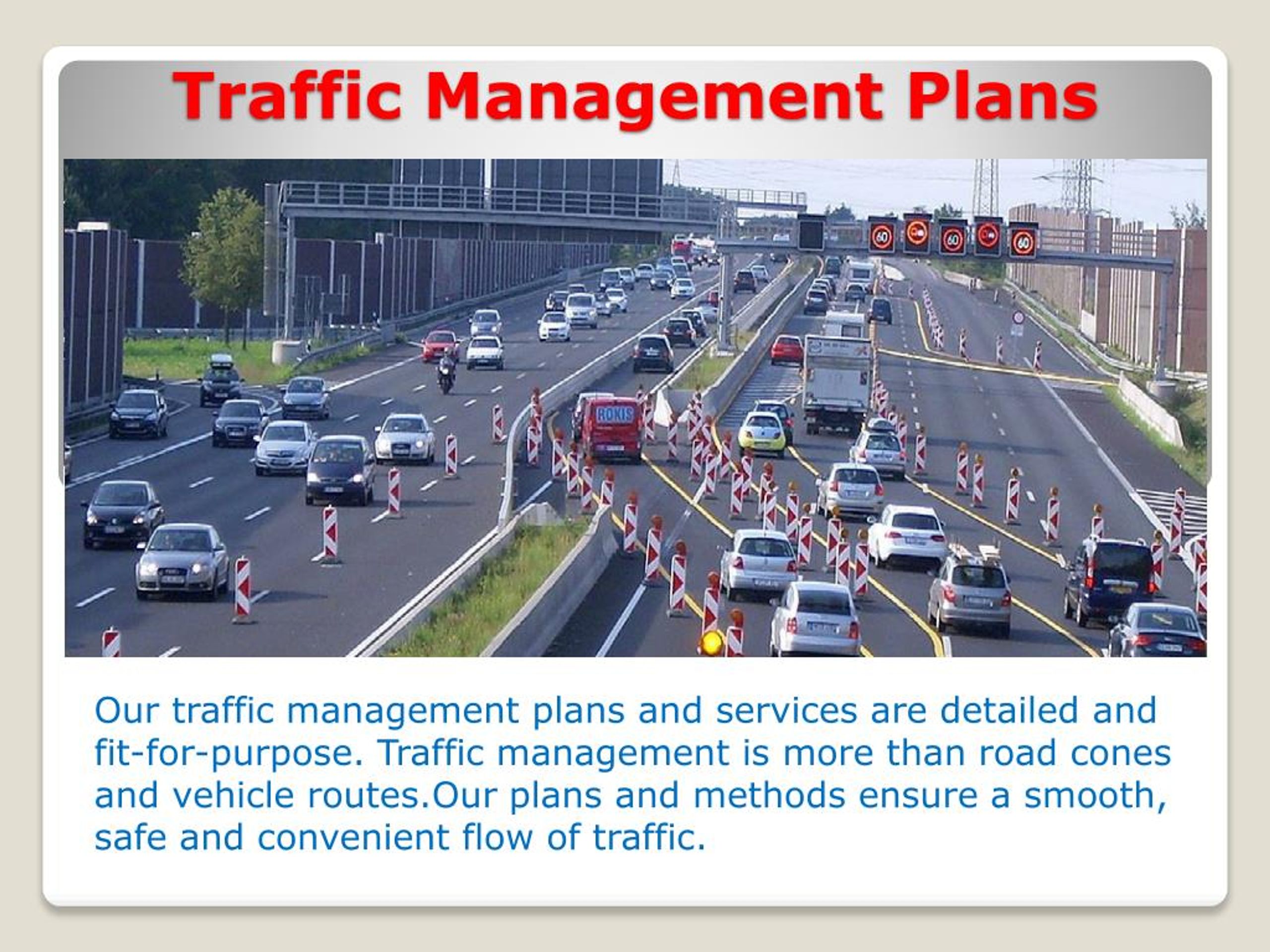 PPT - Traffic Management Plans Services | Traffic R Us PowerPoint ...